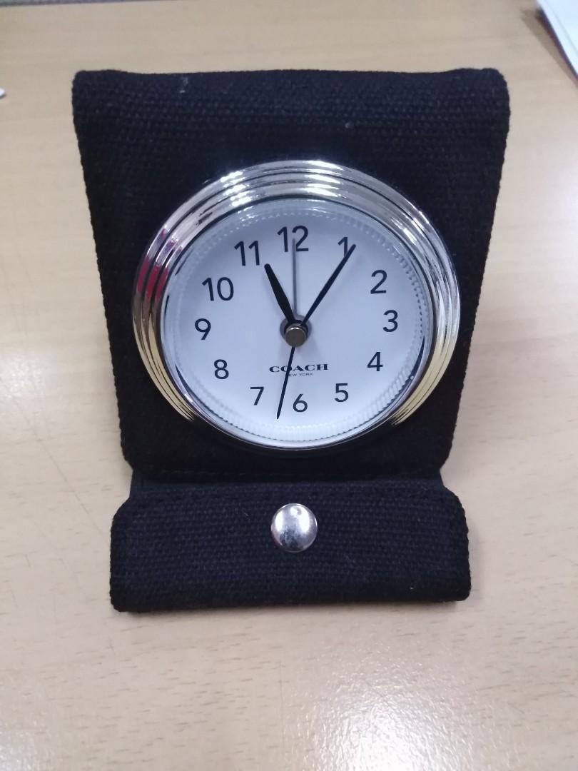 Coach table clock, Women's Fashion, Watches & Accessories, Watches on ...