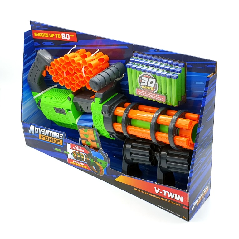 Dart Zone Adventure Force V-Twin Nerf, Hobbies & Toys, Toys & Games on ...