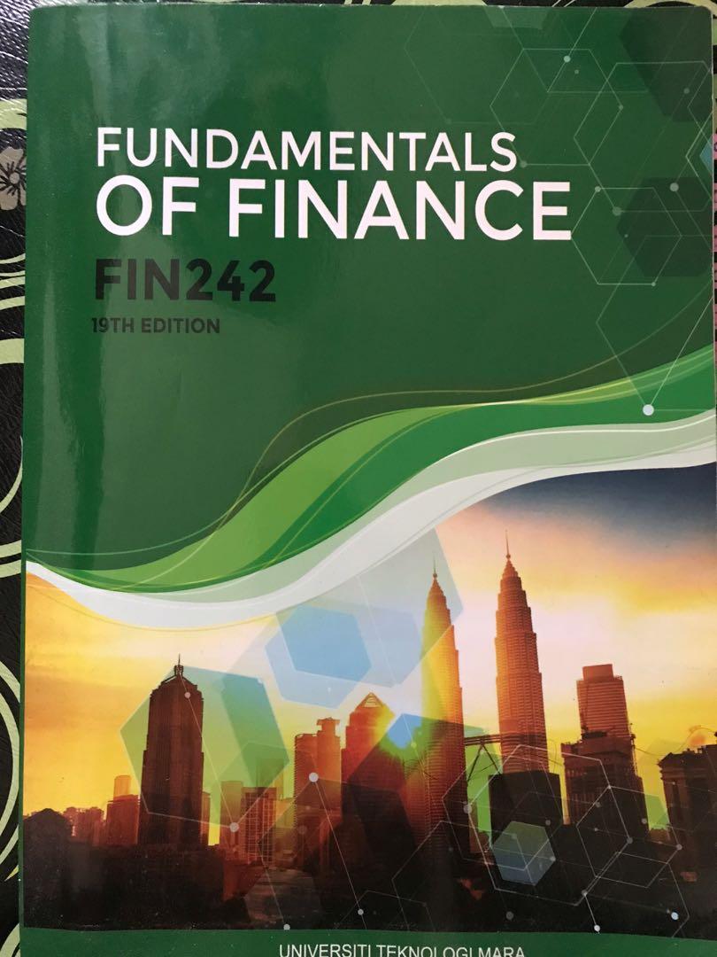 fin242 fundamentals of finance, Hobbies & Toys, Books & Magazines ...