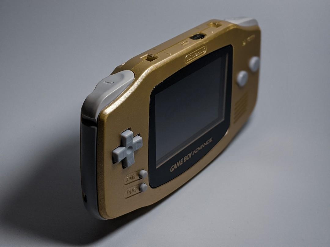 Gameboy Advance (Gold Limited Edition), Video Gaming, Video Game ...