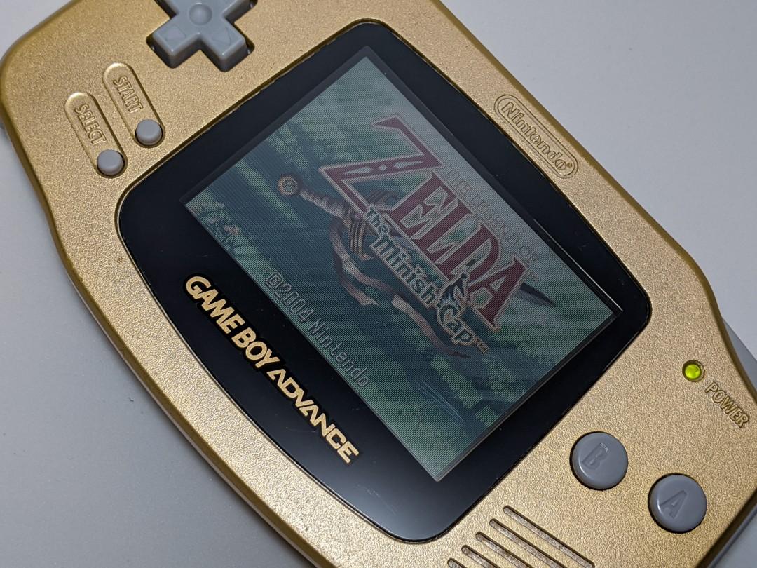 Gameboy Advance (Gold Limited Edition), Video Gaming, Video Game ...