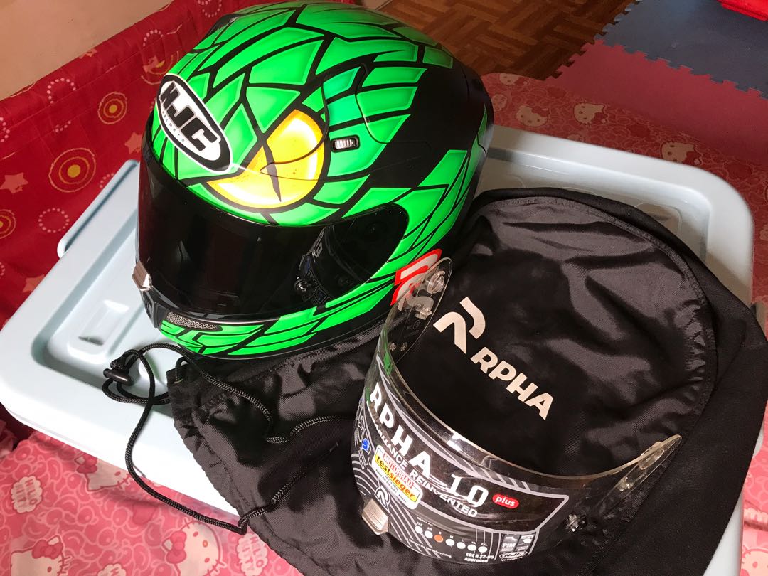 HJC Rpha 10 Plus Jorge Lorenzo MotoGP Replica!, Motorbikes, Motorbike ...