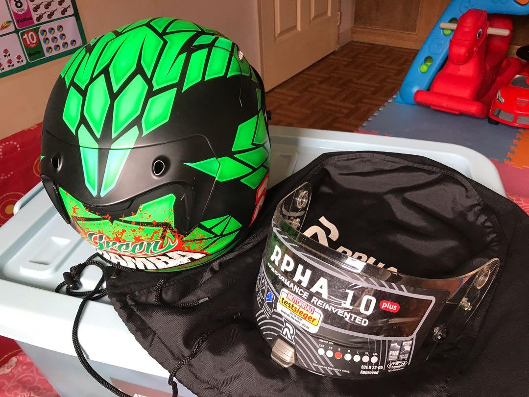 HJC Rpha 10 Plus Jorge Lorenzo MotoGP Replica!, Motorbikes, Motorbike ...