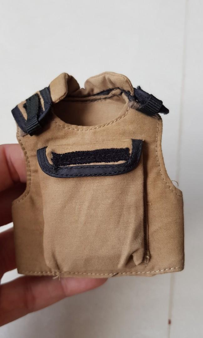 Hot Toys 1:6 Private Military Contractor PMC Male Tan Body Armor vest ...