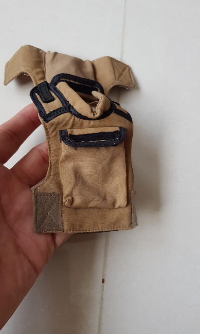 Hot Toys 1:6 Private Military Contractor PMC Male Tan Body Armor vest ...