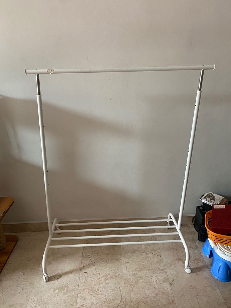 Ikea clothing rack, Furniture & Home Living, Furniture, Shelves ...