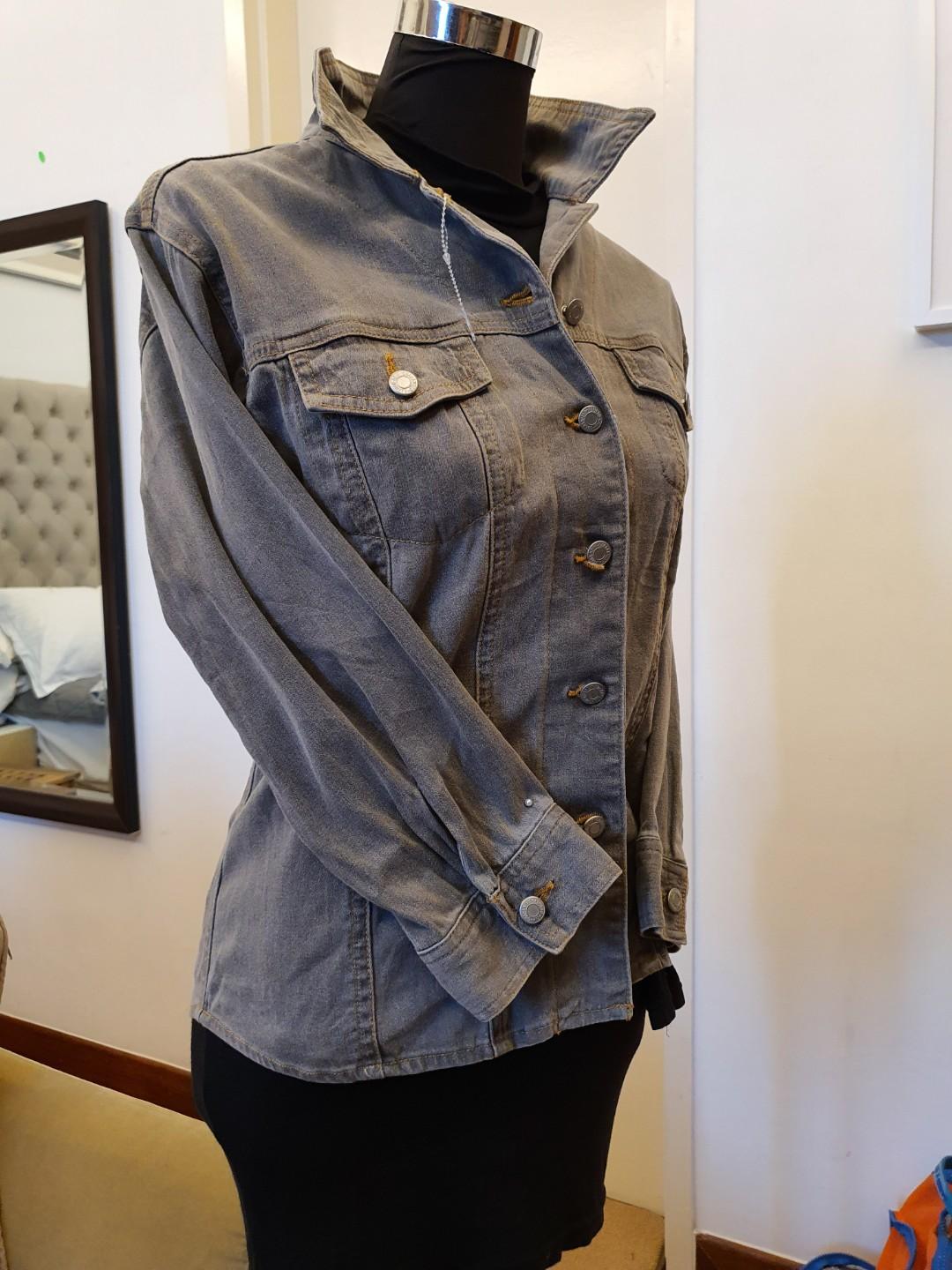 Japan Strechable Denim Jacket / Women / , Women's Fashion, Coats ...