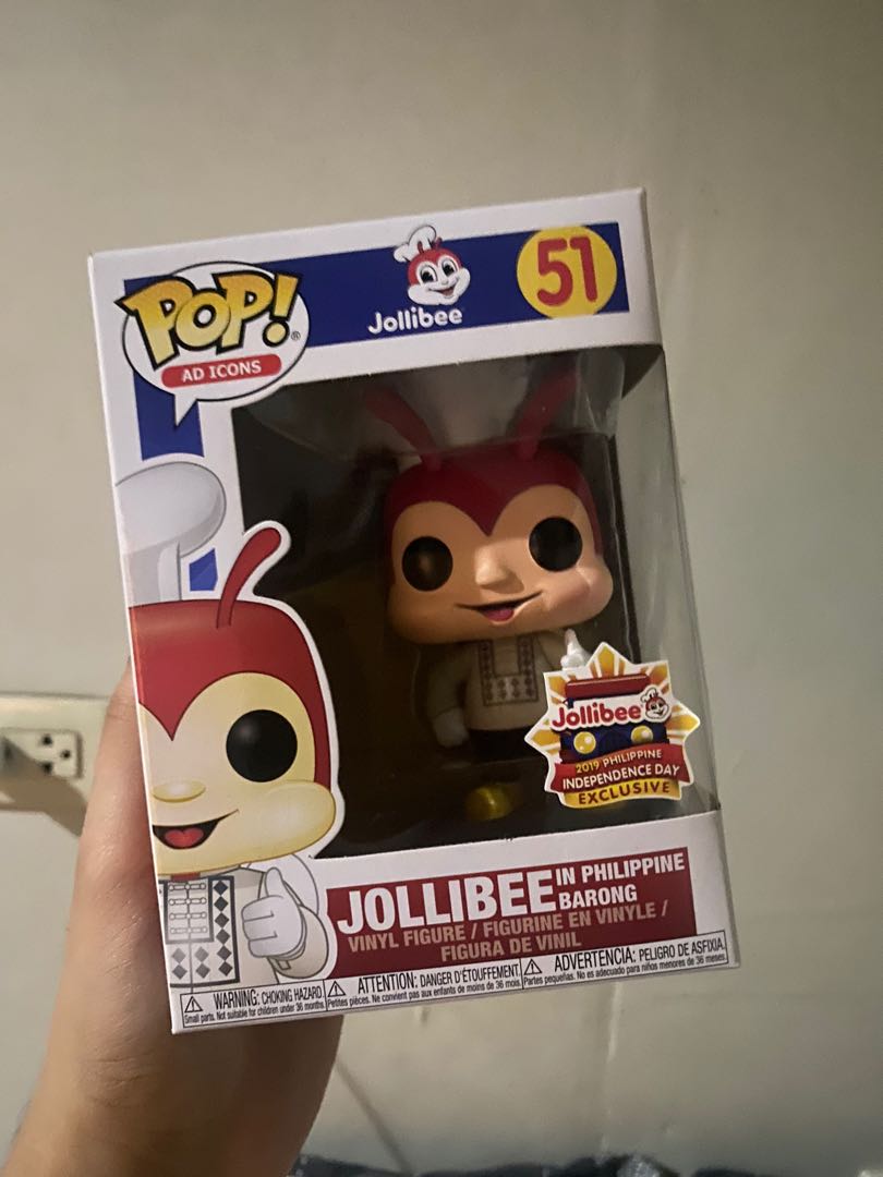 Jollibee Barong Funko Pop (2019 Independence day exclusive), Hobbies ...