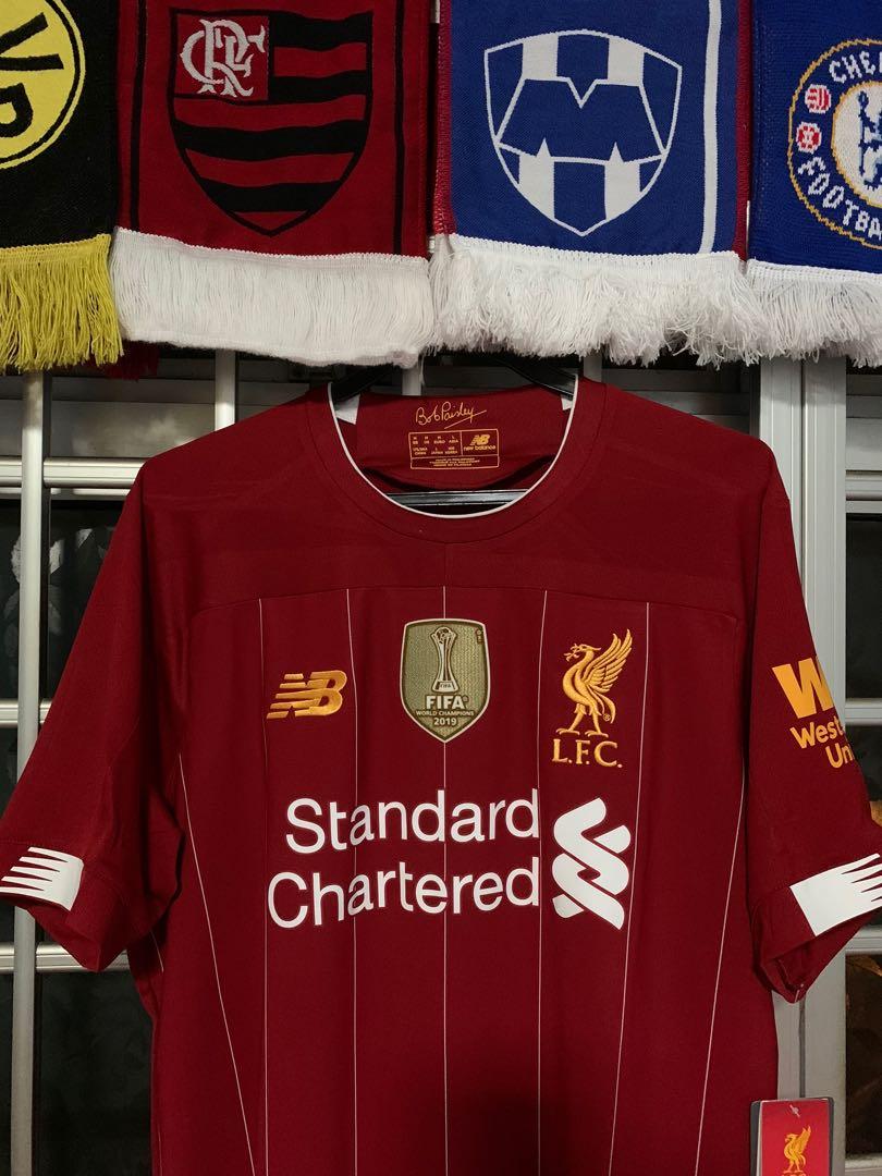 Liverpool FC Home kit- World Champions badge - FIFA Club World Cup ...