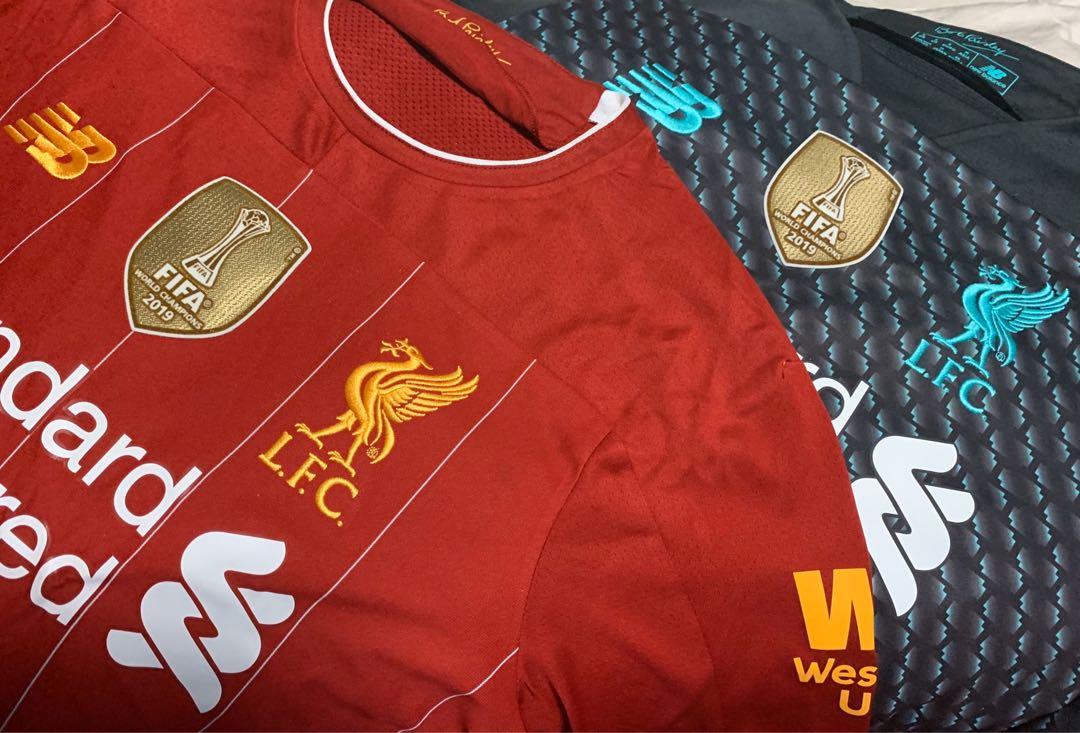 Liverpool FC Home kit- World Champions badge - FIFA Club World Cup ...