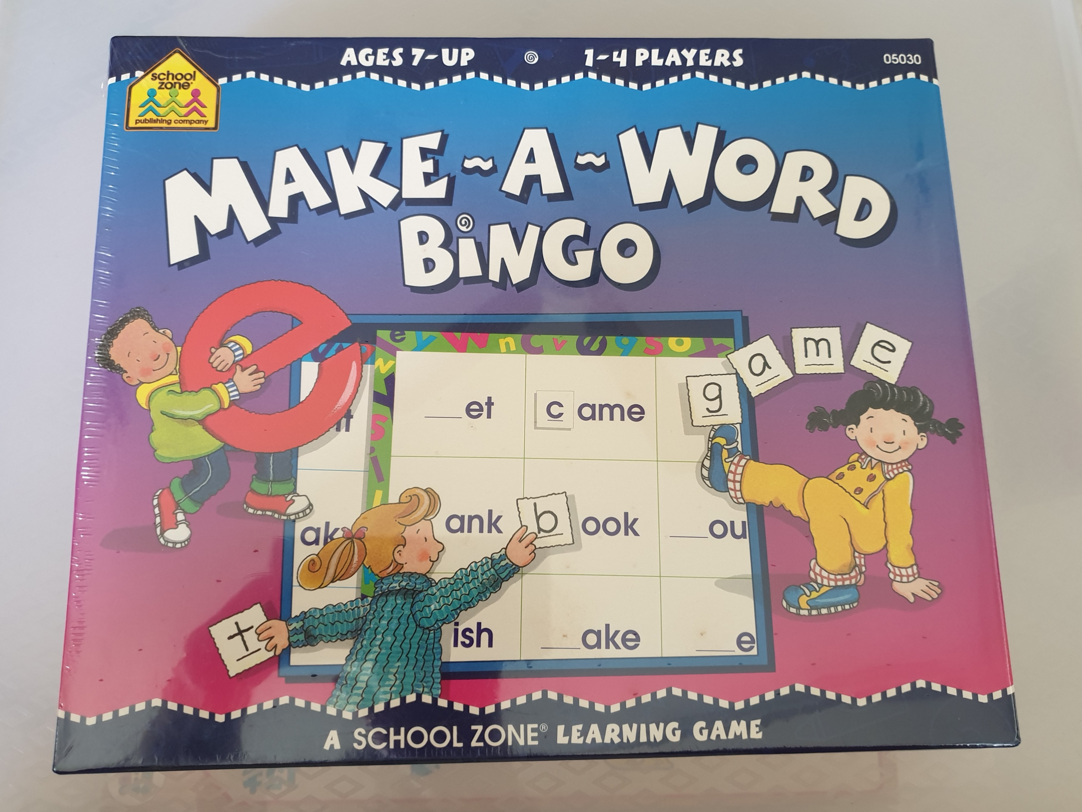 MAKE ~ A ~ WORD BINGO - A SCHOOL ZONE LEARNING GAME BINGO - BY SCHOOL ...