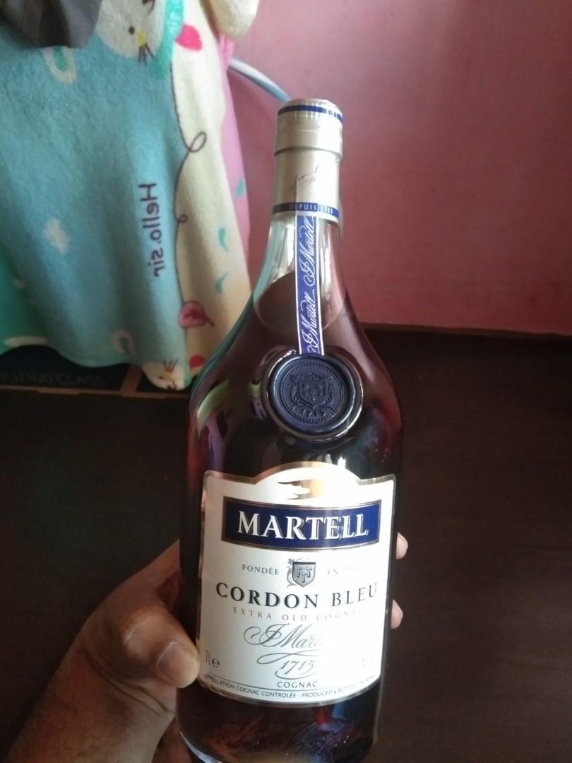 Martell Gordon bleu 1 L without box, Everything Else on Carousell