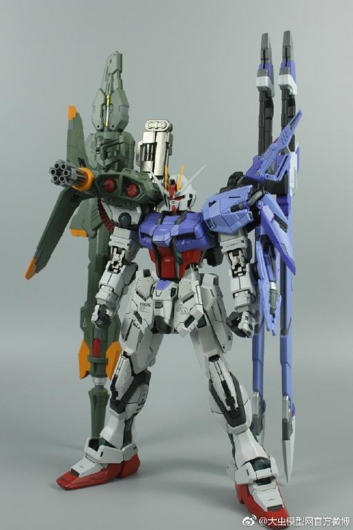 Moshow Perfect Strike Metal Gear Not Metal Build 完美突擊高達 連劍炮套裝 1/72 (合金 ...
