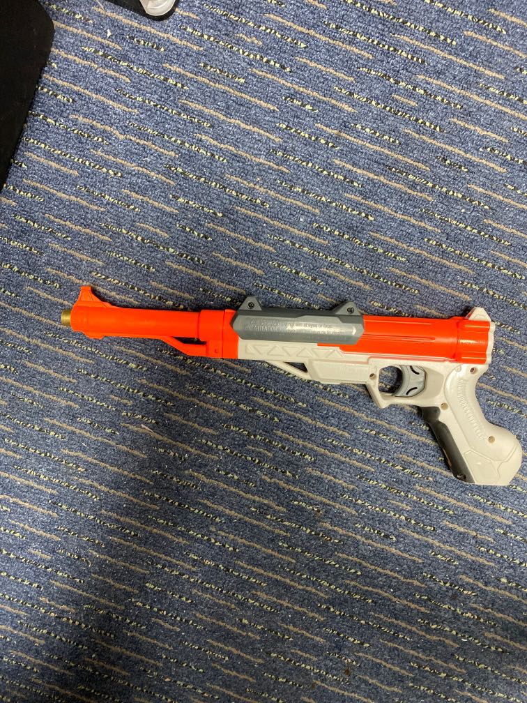 Nerf Sharpfire Modded Brass, Hobbies & Toys, Toys & Games on Carousell