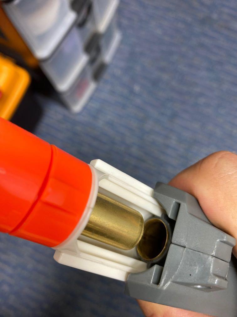 Nerf Sharpfire Modded Brass, Hobbies & Toys, Toys & Games on Carousell