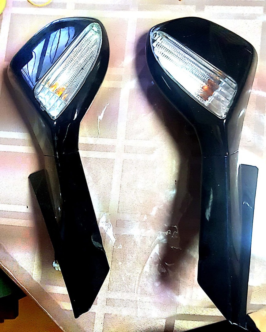 Piaggio X9 side mirrors, Motorcycles, Motorcycle Accessories on Carousell