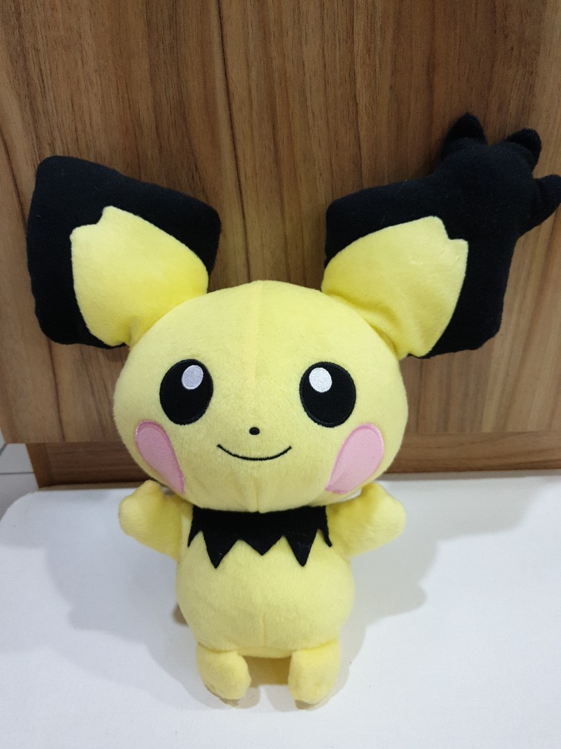 Pokemon Pichu soft toy, Hobbies & Toys, Collectibles & Memorabilia, Fan ...