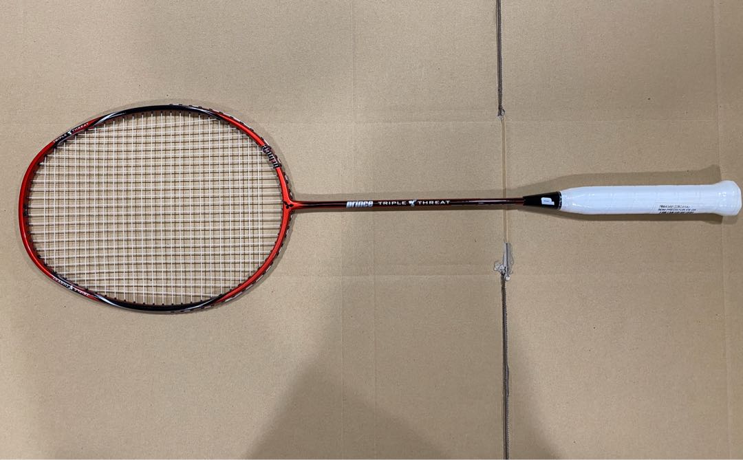 PRINCE Predator Triple Threat Badminton Racquet, Sports Equipment ...