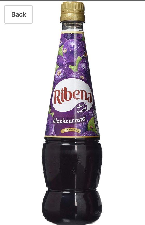 Ribena 850ml, Food & Drinks, Alcoholic Beverages on Carousell
