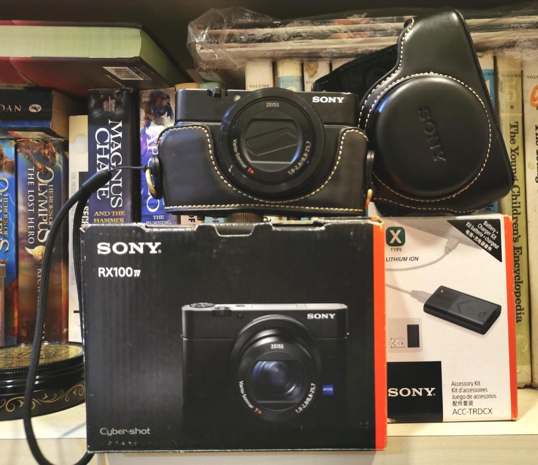 RX100 Mk4 Full Set, Photography, Cameras on Carousell