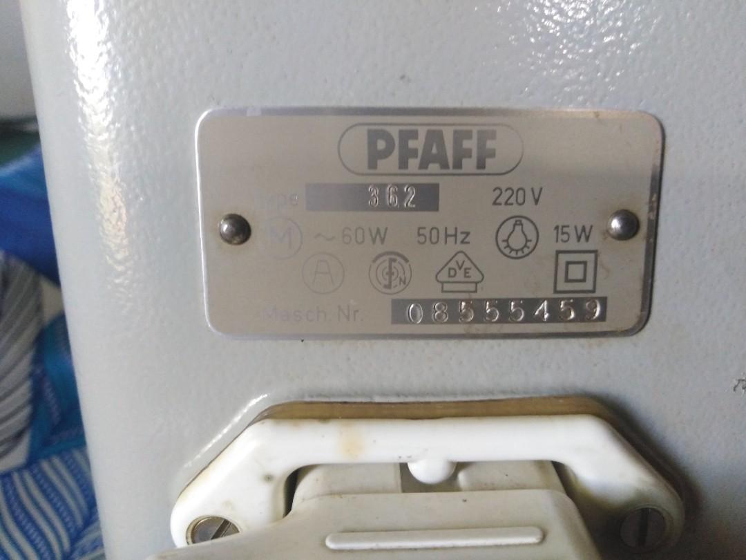 Sewing machine/PFAFF-362, TV & Home Appliances, Other Home Appliances ...