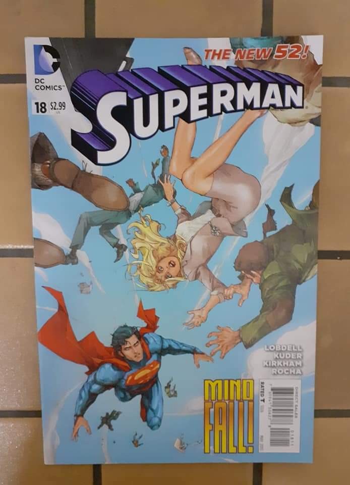 Superman #18 ( Kenneth Rocafort - Cover Art ) Cover Price: USD2.99 ( DC Modern Comic ), Hobbies ...