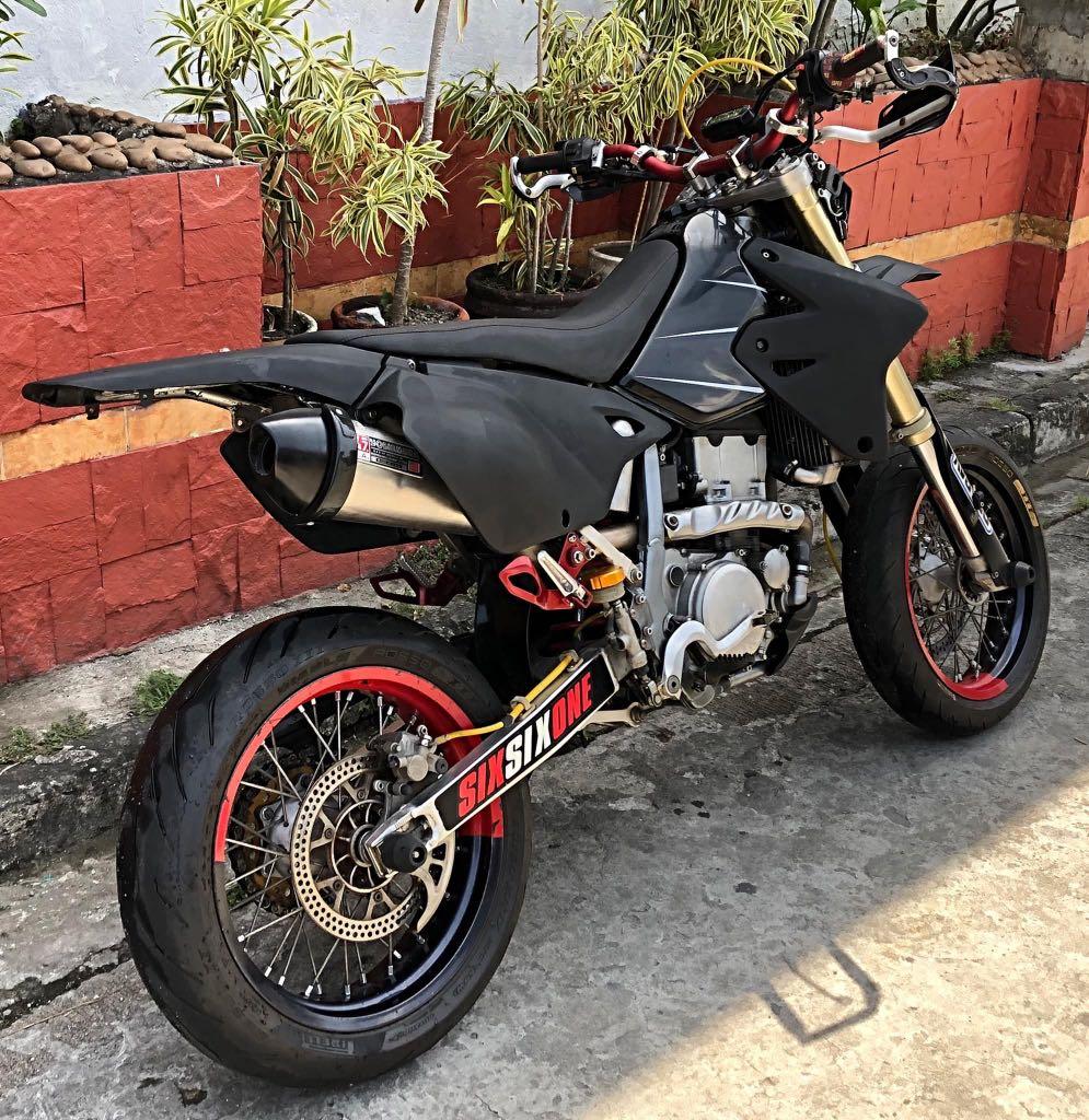 Suzuki DRZ 400 SM with Off Road set-up, Motorbikes on Carousell