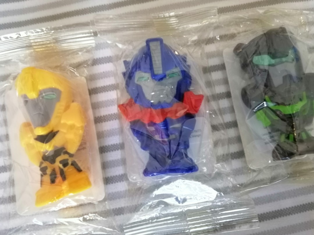 Transformers Cereal Freebies Optimus Prime Bumblebee, Hobbies & Toys ...