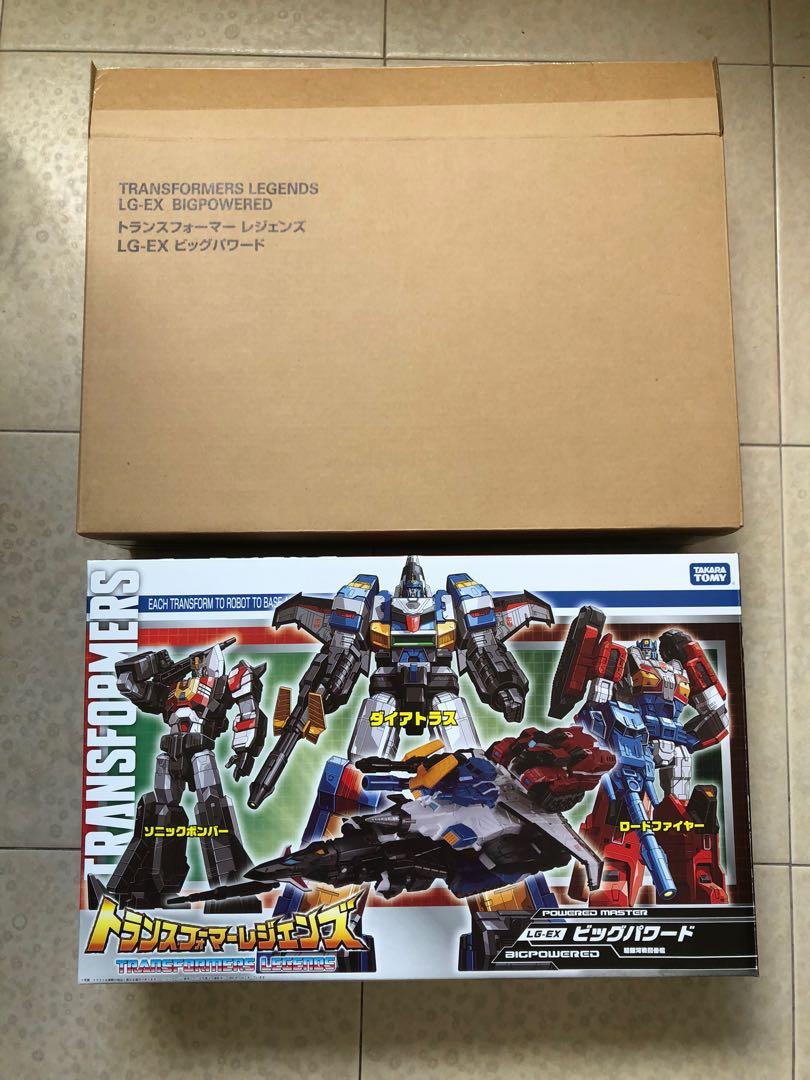 Transformers Legends LG-EX Big Powered (Dai Atlas), Hobbies & Toys ...