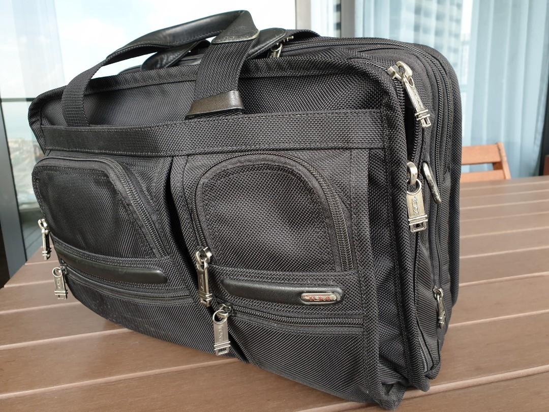 TUMI laptop bag, Men's Fashion, Bags, Briefcases on Carousell
