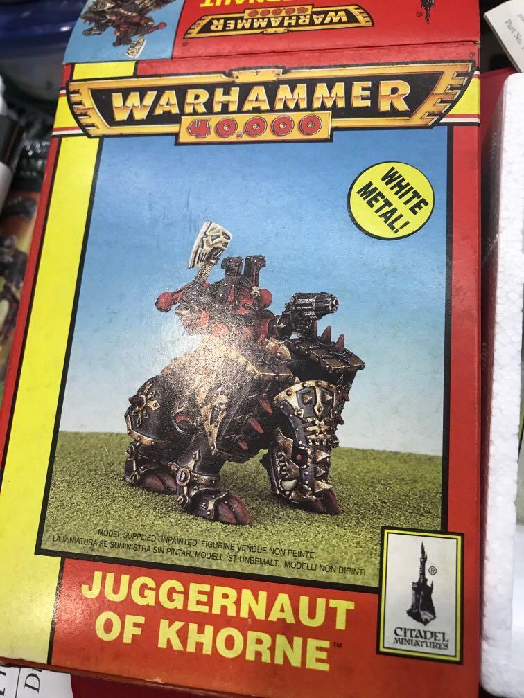 Warhammer 40k Juggernaut of Khorne, Hobbies & Toys, Toys & Games on ...