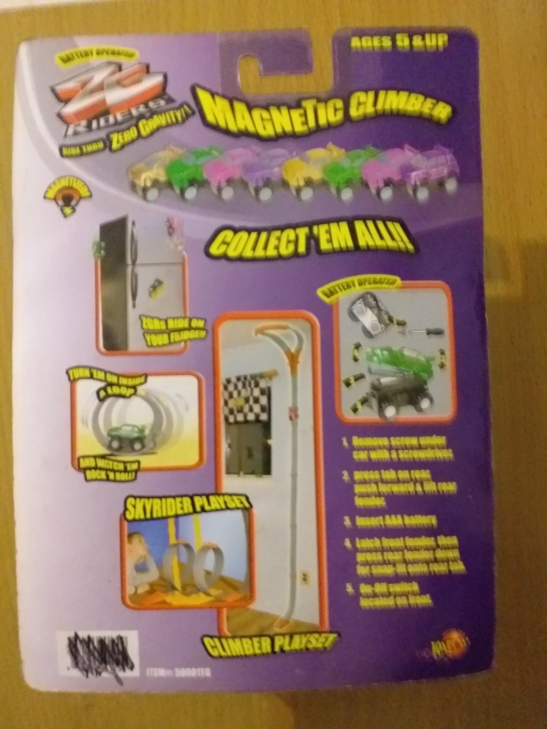 Zero Gravity Rider Magnetic Climber car, Hobbies & Toys, Toys & Games ...