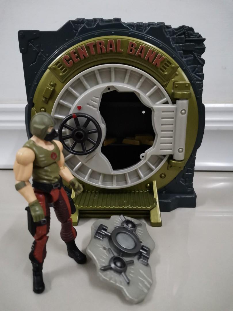 1/18 scale Bank Vault with gold bars and money bags diorama Gi Joe ...