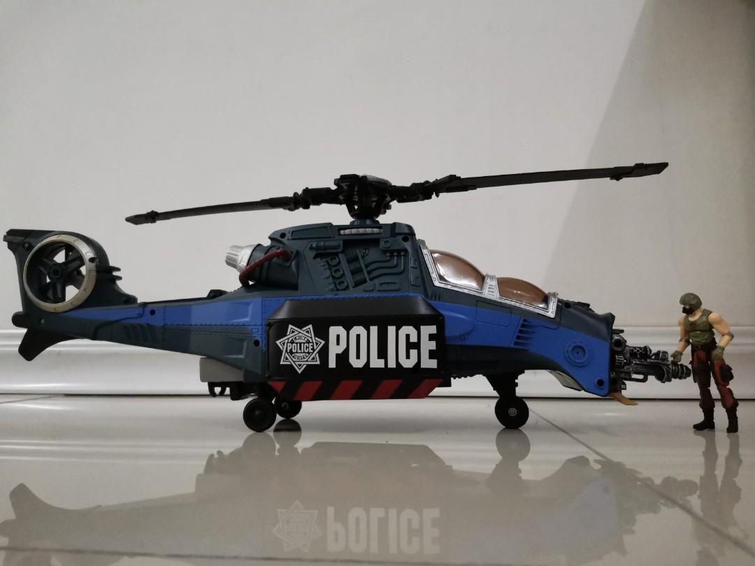 1/18 swat Russian gunship heavy attack helicopter Gi joe Chap Mei star ...