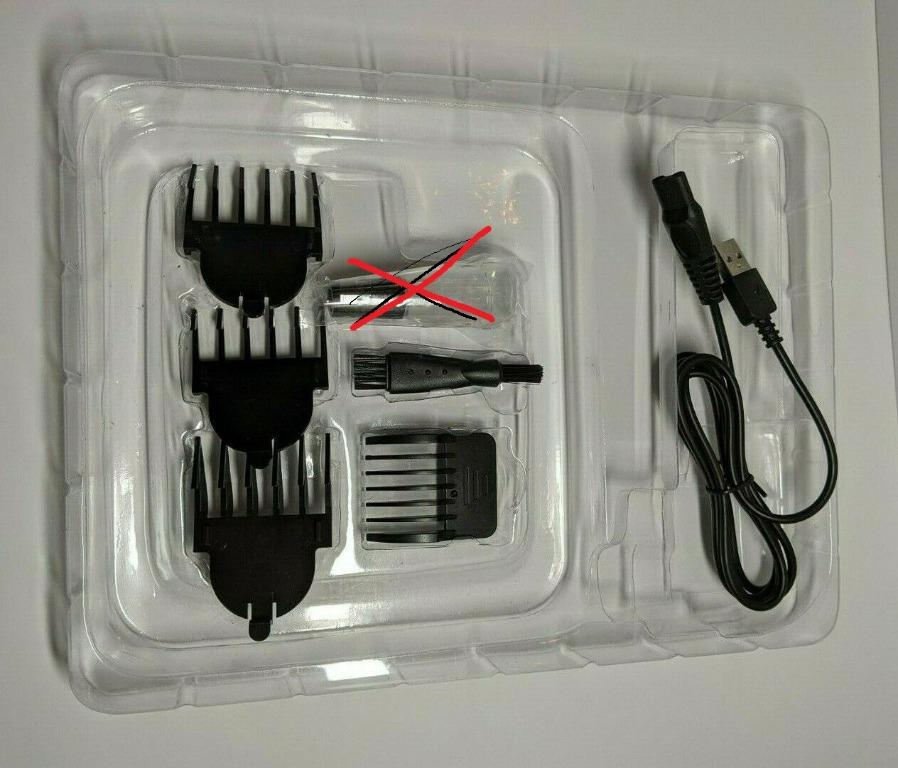 4825) Rozia Pro HQ5801 Beard Trimmer 6 in 1 Electric Trimmer Shaver ...