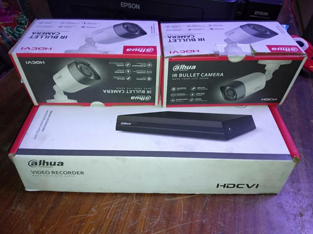 4 channel CCTV with DVR free Monitor, Furniture & Home Living, Security ...