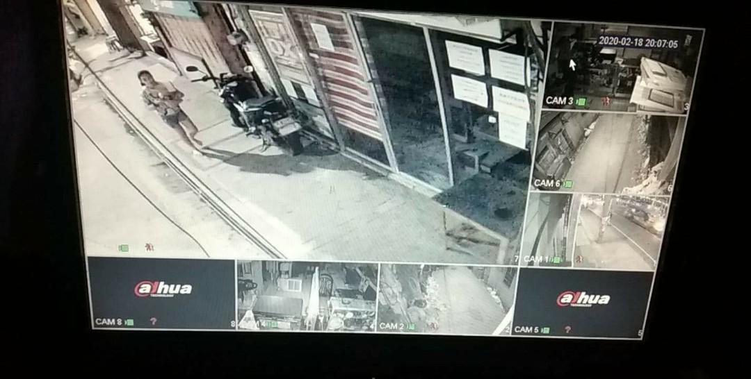 4 channel CCTV with DVR free Monitor, Furniture & Home Living, Security ...