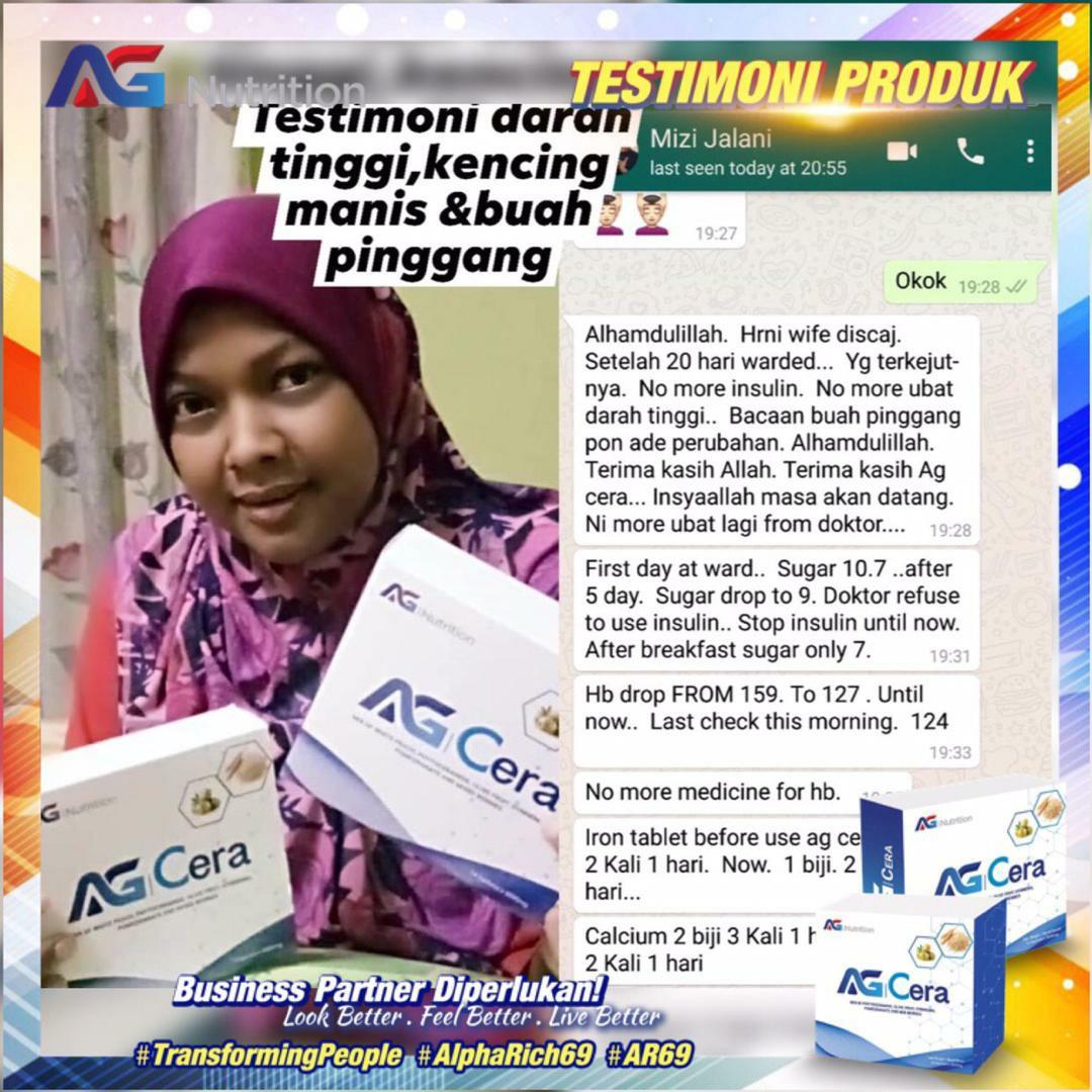 Ag cera healty supplement, Health & Beauty, Face & Skin Care on Carousell