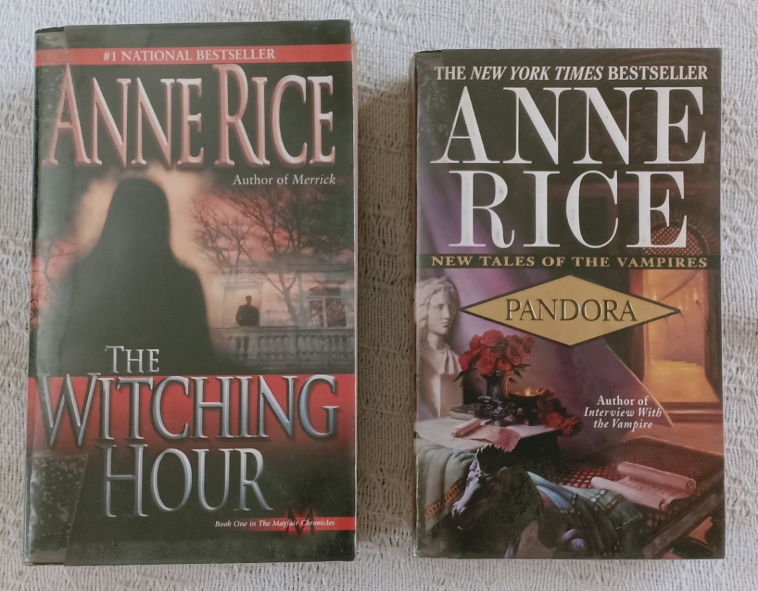 ANNE RICE books, Hobbies & Toys, Books & Magazines, Assessment Books on ...
