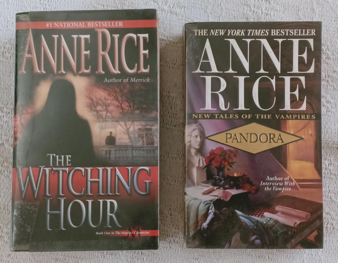 ANNE RICE books, Hobbies & Toys, Books & Magazines, Assessment Books on ...