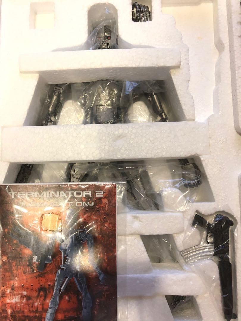 Aoshima Terminator 2 judgement day 1/6 T-800 diecast endoskeleton ltd ...
