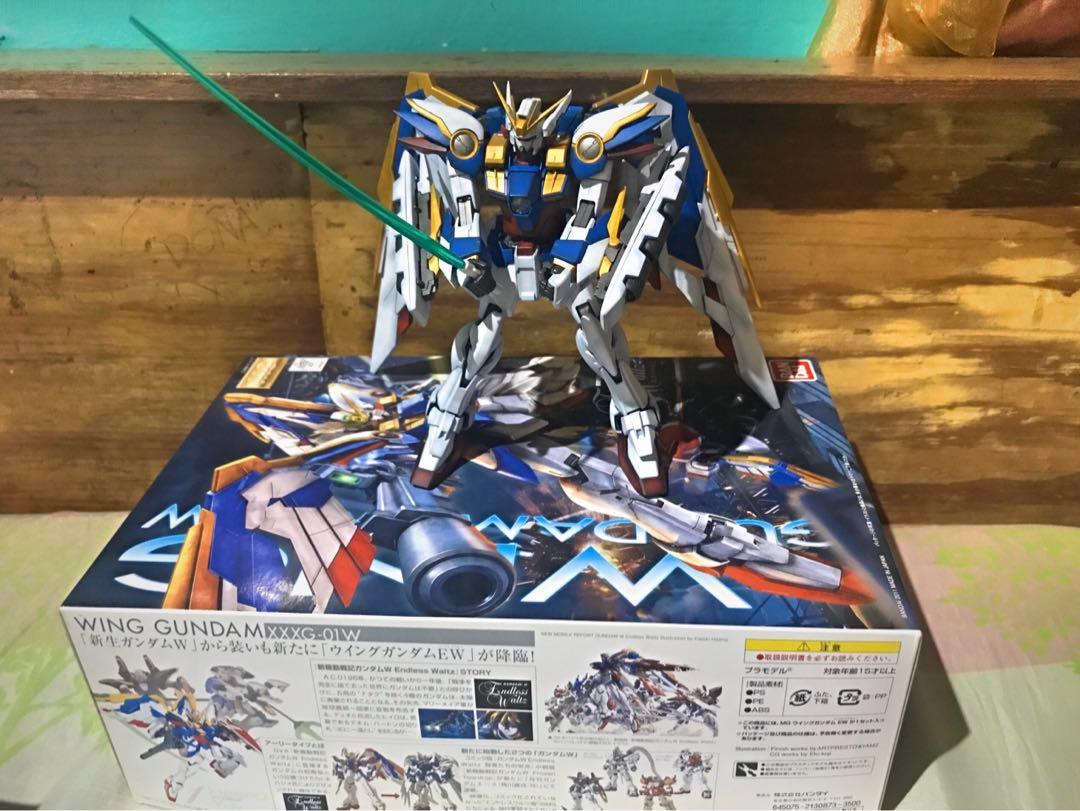 Bandai MG Gundam Wing Zero, Gundam Wing, and Gundam Heavyarms, Hobbies ...