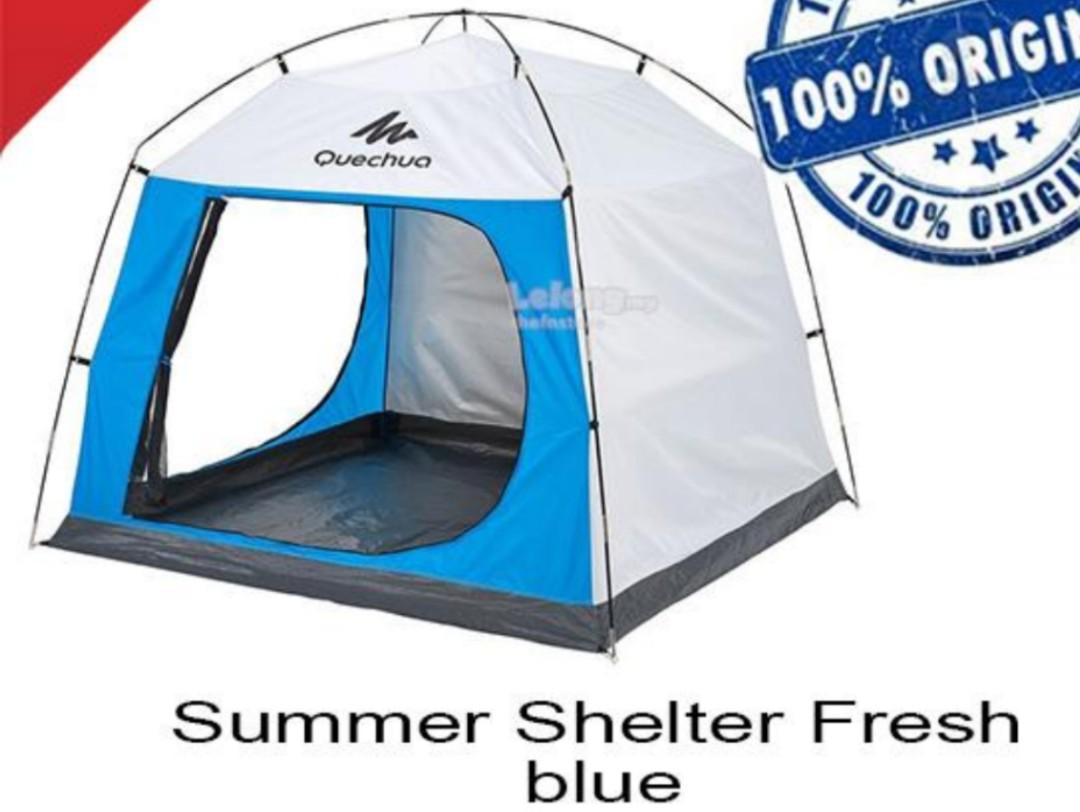 Camping Tent - quechua summer shelter fresh, Everything Else on Carousell
