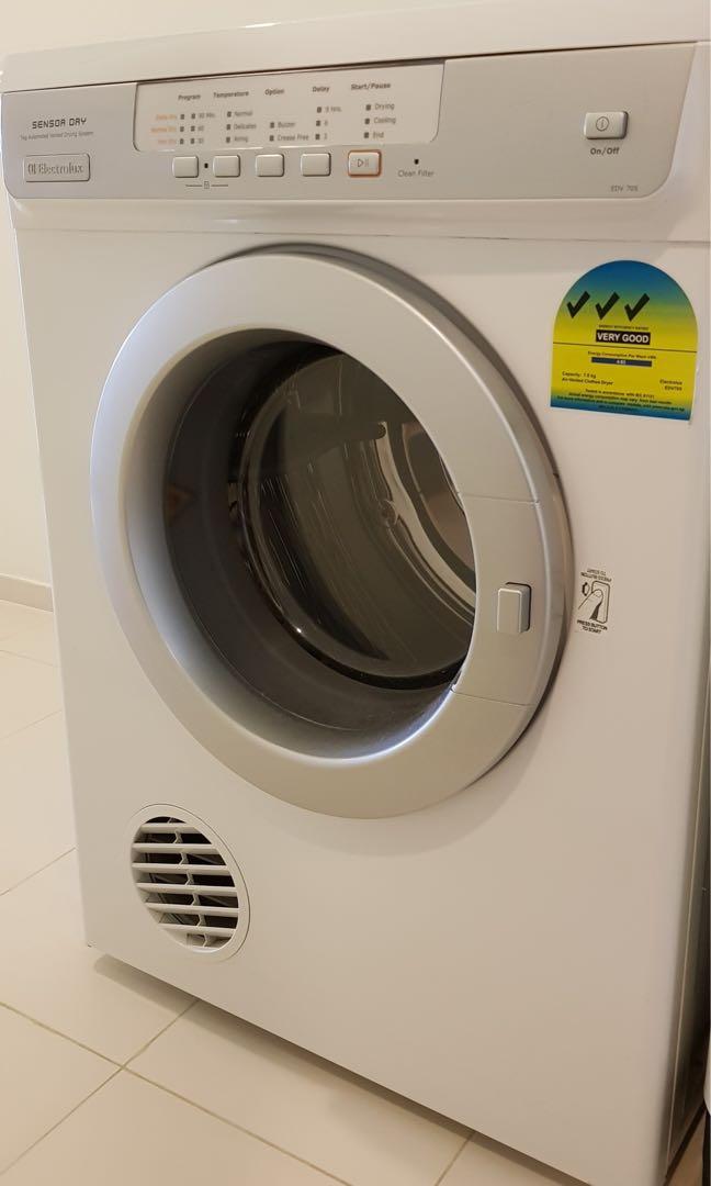 CHEAP! Electrolux dryer at $90 only!, TV & Home Appliances, Washing ...