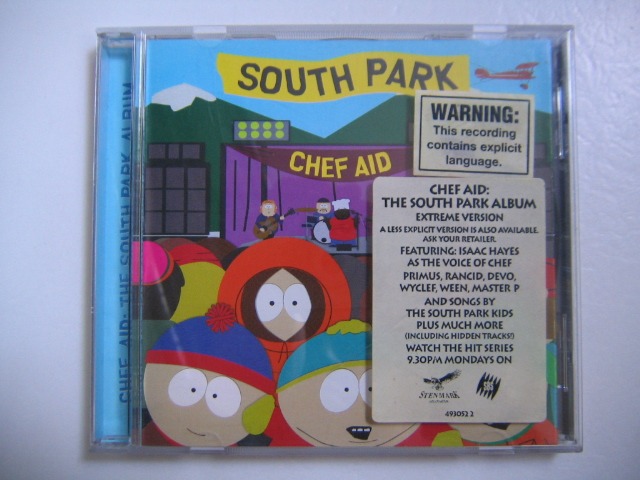 Chef Aid: The South Park Album CD (Extreme Version) (美版), 興趣及遊戲, 收藏品及 ...