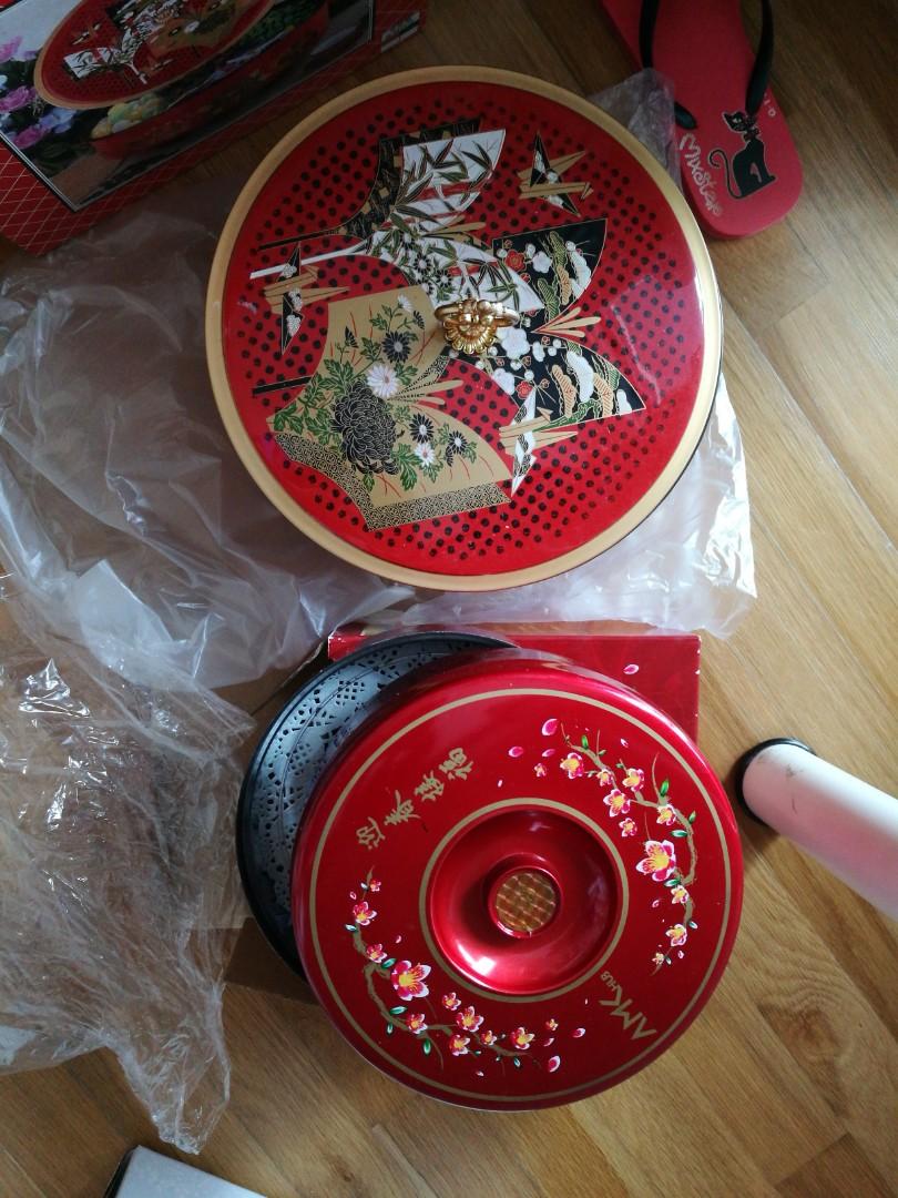 Chinese new year candy boxes, Everything Else on Carousell