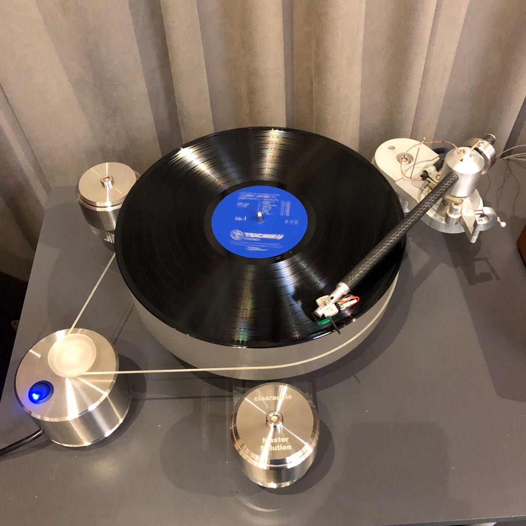 Clearaudio Master Solution Turntable w/Unify Carbon Tonearm, Audio ...