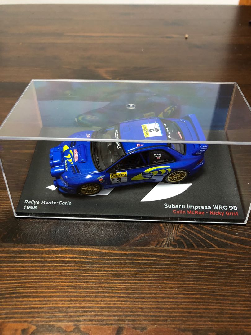 Deagostini Rally Car Collection No.7 Subaru Impreza WRC98, Hobbies ...