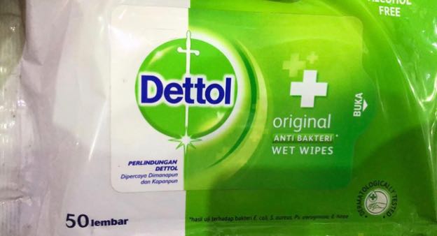 Dettol wipes 50 pcs per packet, Everything Else on Carousell