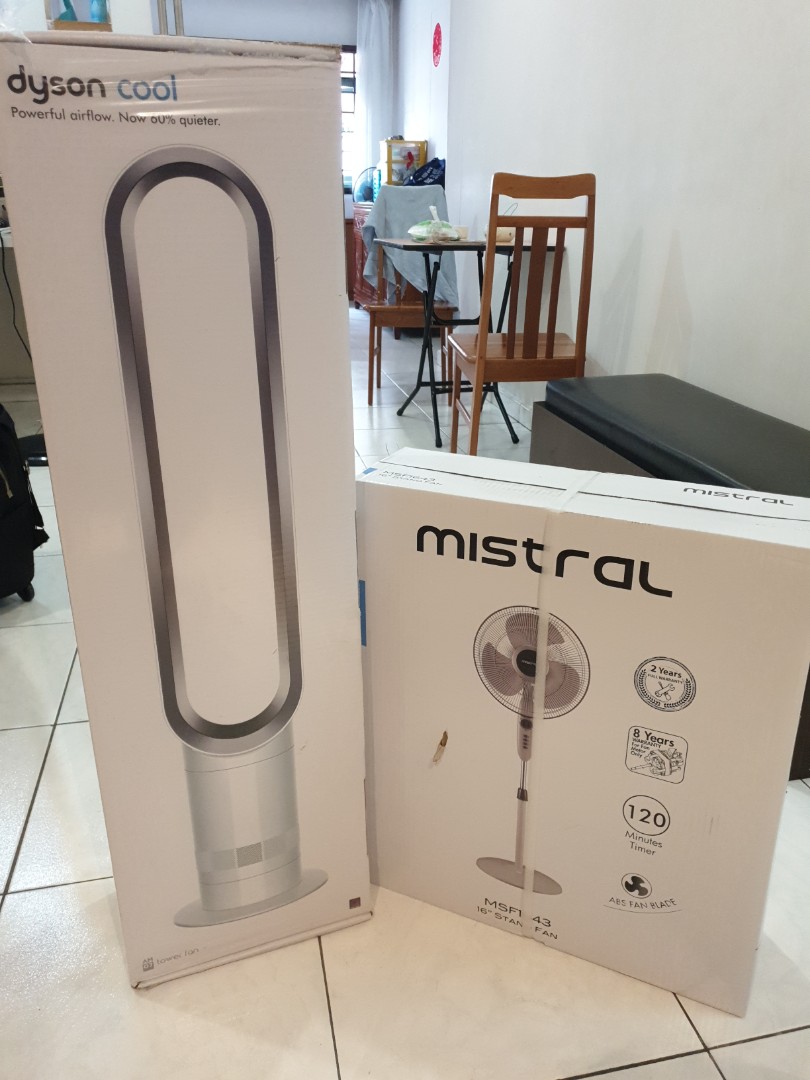 Dyson Tower Fan + Standing fan, Furniture & Home Living, Lighting ...